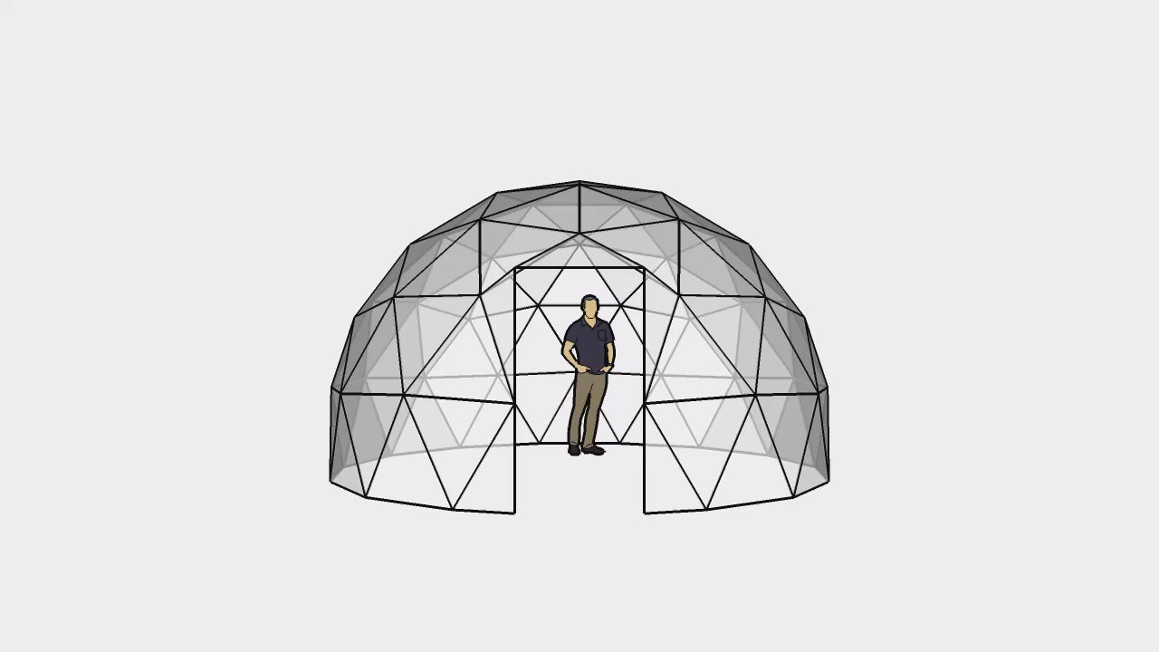 16 ft Diameter Dome Frame – Sunrise Domes